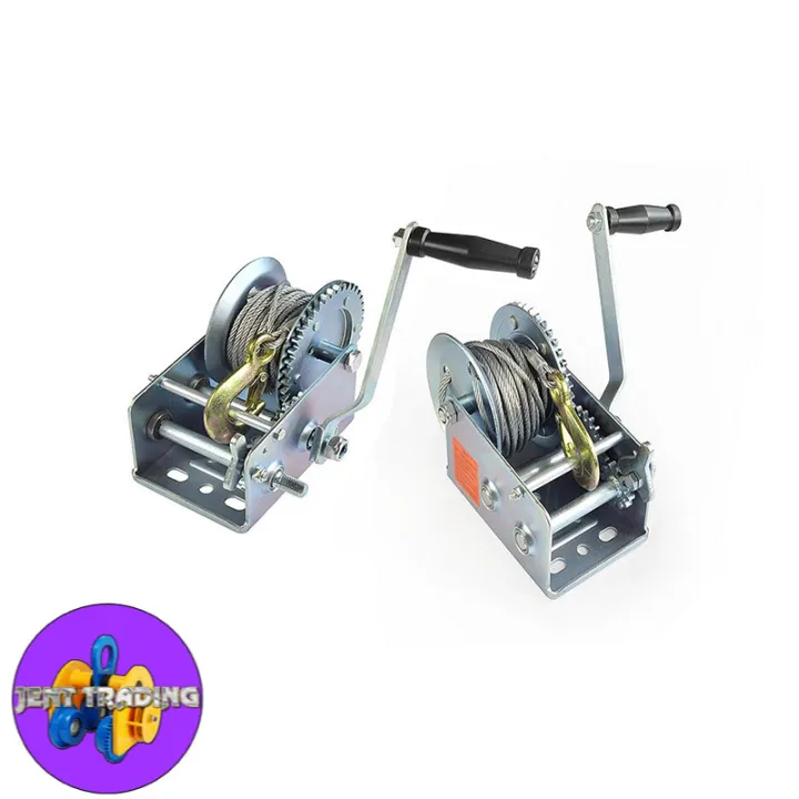 HIGH QULITY LOWER PRICE MINI PORTABLE SMALL BOAT TRAILER HAND WINCH ...