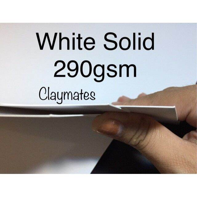 White Solid Board Paper | Lazada PH