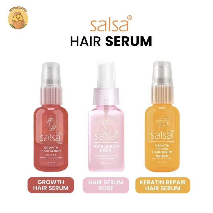 SALSA HAIR SERUM ROSE SPRAY - SERUM RAMBUT SALSA - HIJAB FRIENDLY ...