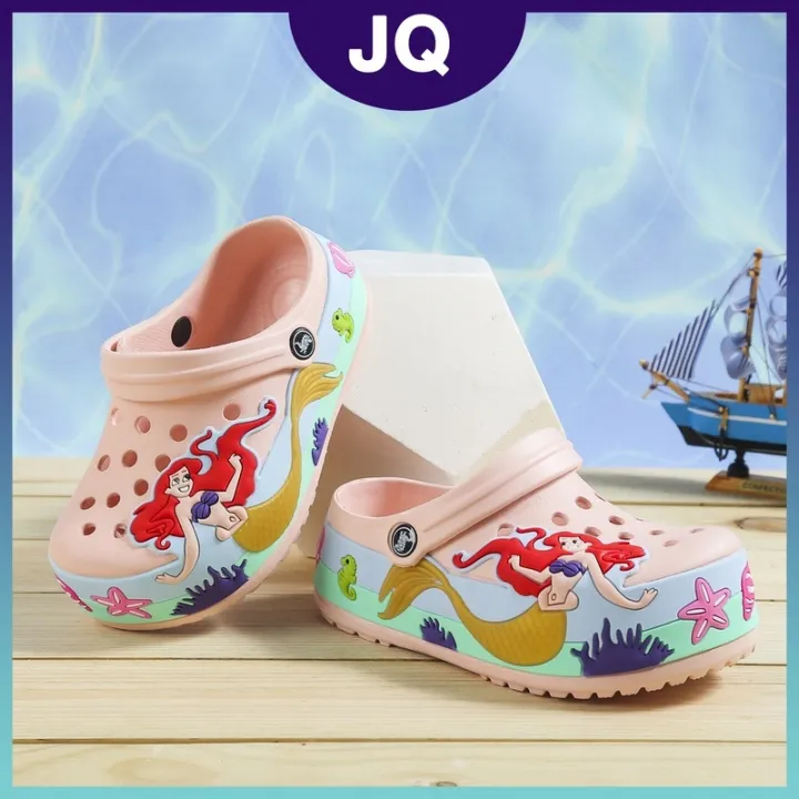 JQ 24-35 CROSC FUN LAB Mermaid Lights Clogs for kids Girls sandals ...