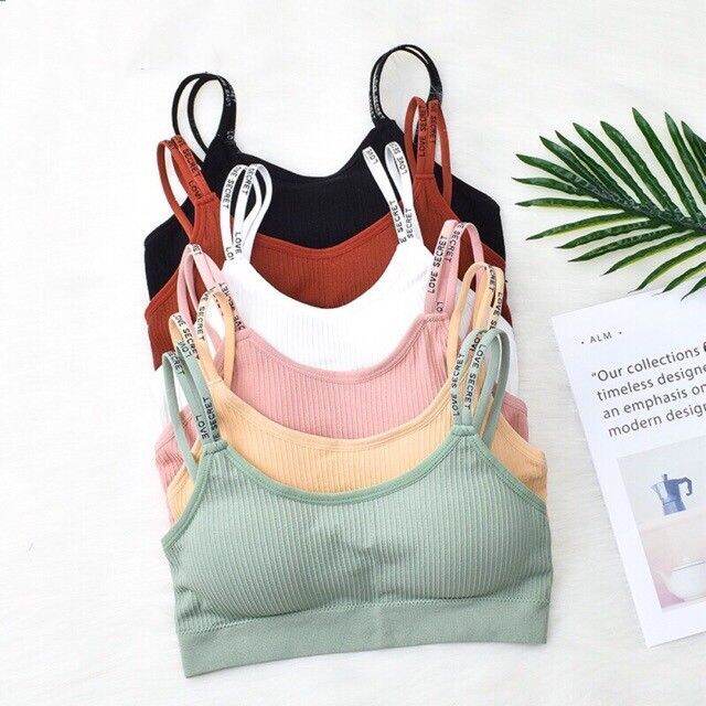 Sasa Girls Fashion 1826！ชุดชั้นใน พิมพ์ลายภาษาอังกฤษ | Lazada.co.th