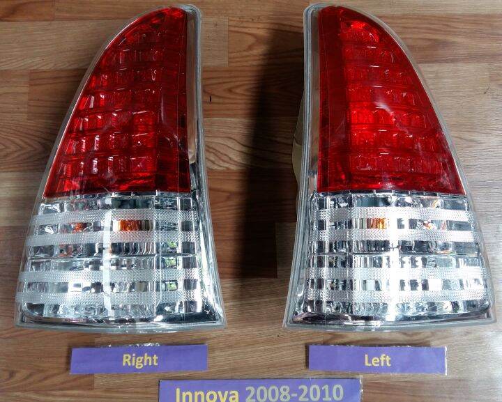 SALE TOYOTA INNOVA - TAIL LIGHT TAIL LAMP 2008 -2010 (RED AND WHITE ...