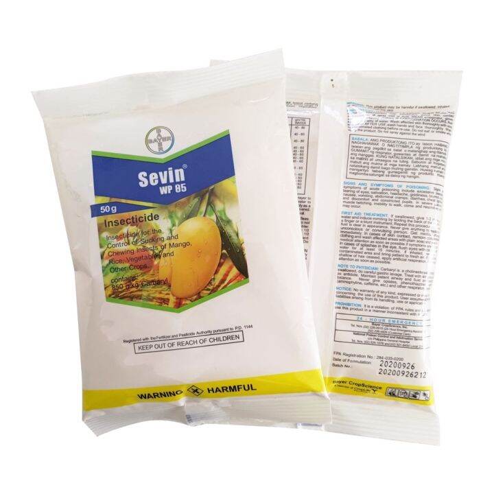 Sevin 85wp 50g Insecticide Pesticide | Lazada PH