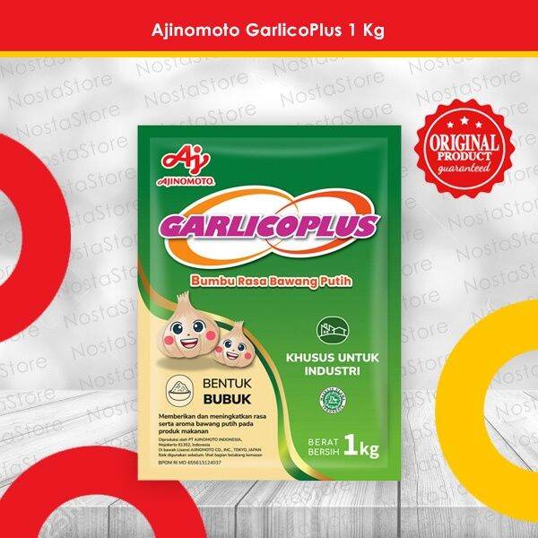 Ajinomoto GarlicoPlus / Garlico Plus - Bawang Putih Bubuk - Bumbu Rasa ...