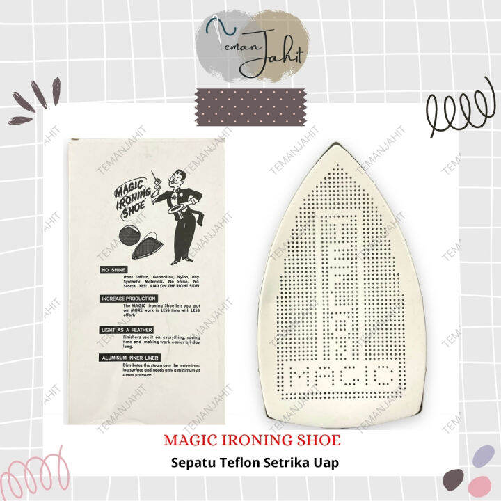 Magic Ironing Shoe / Sepatu Teflon ES-300 Setrika Uap / Teflon Gosok ...