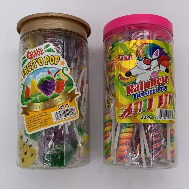 COD ♚ Fruit shape and Fruit Stick lollipop | Lazada PH