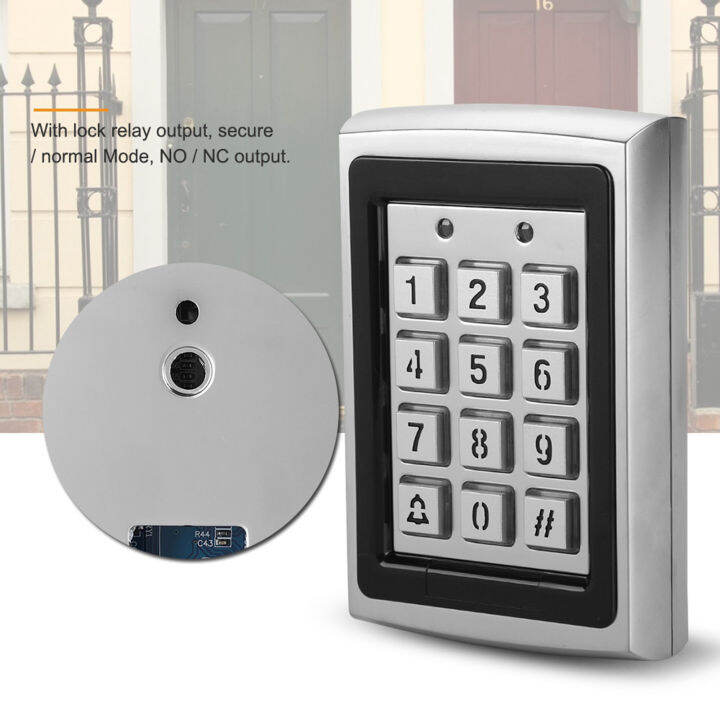 125KHz Metal Card Reader Password Door Access Control Keypad with ...