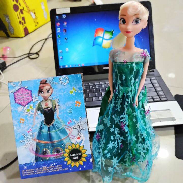 Boneka Frozen Elsa/Anna Nari dan Nyanyi | Lazada Indonesia