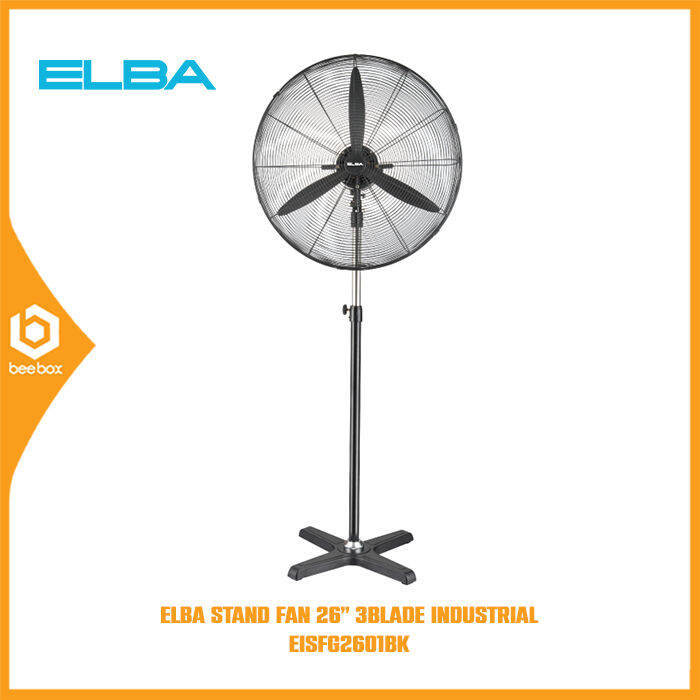 Elba 26 Inch Industrial Stand Fan - EISFG2601BK | Lazada