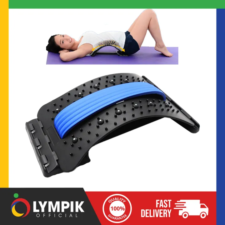 Mega Kart Magnetic Pressure Points Lumbar Traction Orthotic Magic Back ...