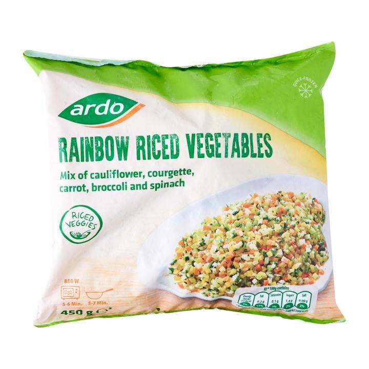 ARDO Rainbow Vegetable Rice - Frozen | Lazada Singapore