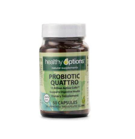 Healthy Options Probiotic Quattro 50 Capsules | Lazada PH