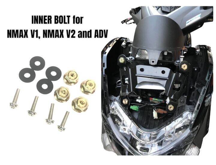 Den inner Bolt for Nmax V1, NMAX V2 and ADV | Lazada PH