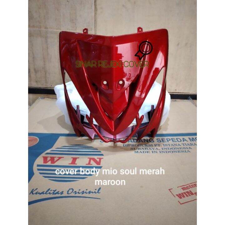 panel / dada depan mio soul merah maroon marun merk win | Lazada Indonesia
