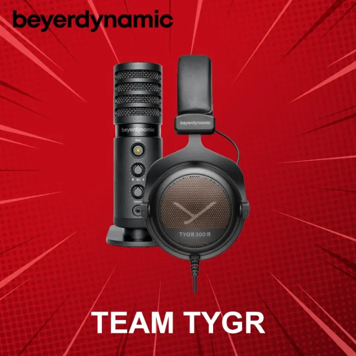 ชุดหูฟังและไมโครโฟน Beyerdynamic TEAM TYGR ประกันศูนย์ 2 ปี | Lazada.co.th