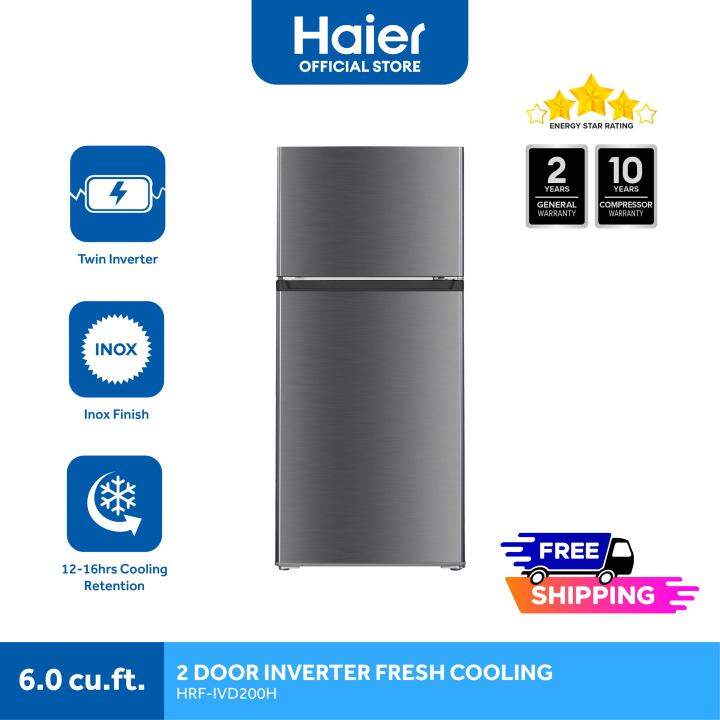 [SELLER PICK] Haier HRF-IVD200H 6.0 cu. ft. Fresh Cooling Inverter Two ...