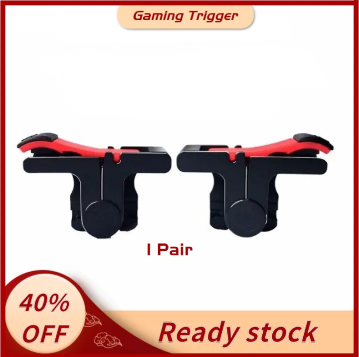 1 Pair D9 Mobile Game Controller Gamepad Trigger Aim Button Controller