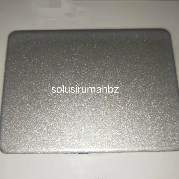 ALUMINIUM COMPOSITE 3MM PE ACP per100cm custom bright silver terang ...