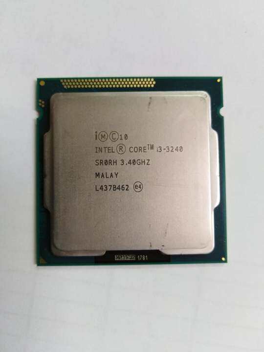 INTEL CORE I3 3RD GEN PROCESSOR 3240 LGA 1155 USED | Lazada PH