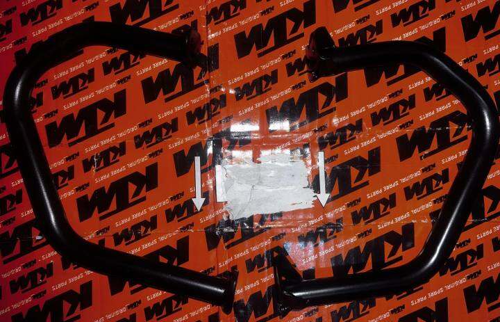 GENUINE KTM LEG GUARD LEFT AND RIGHT FOR DUKE 200 390 2013 TO 2017 ...