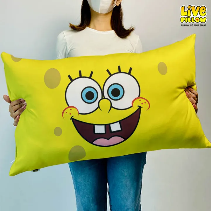 Spongebob Squarepants toys pillow big size 18x28 inches | Lazada PH