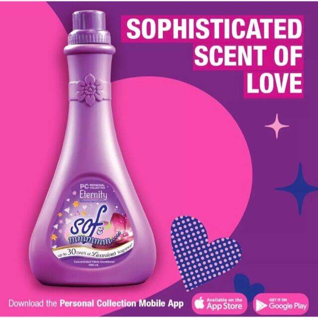 Sof & mmmmm ..... Fabric Conditioner ETERNITY 1000ml (PERSONAL ...