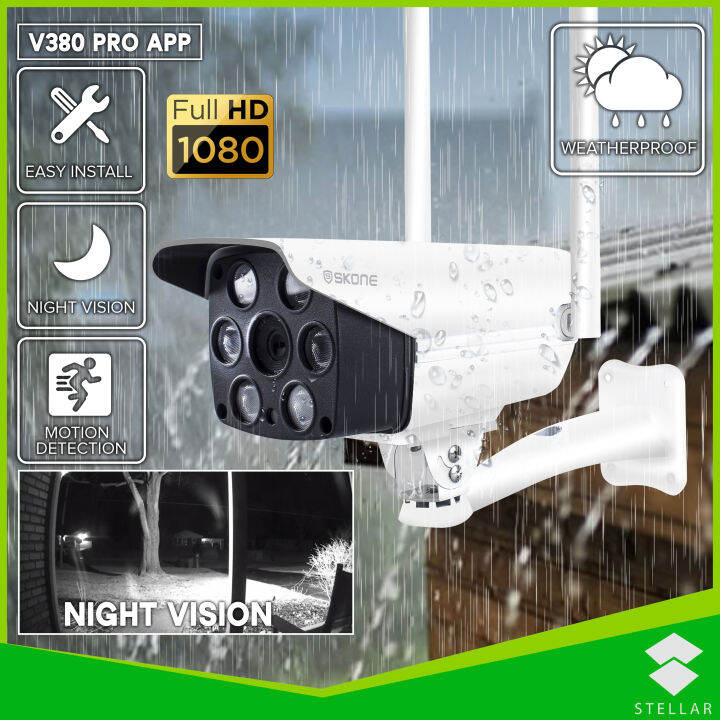V380 Outdoor IP Camera Wireless Waterproof IR HD Night Vision Smart ...