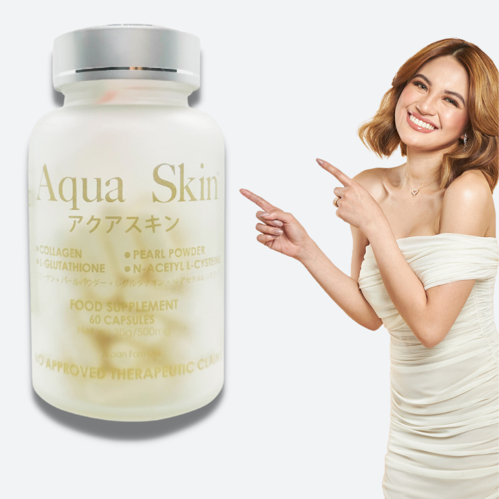 Aqua Skin Gluta Caps Glutathione with Collagen Made in Japan | Lazada PH