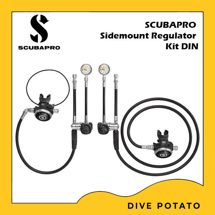 *Please contact seller befor order* SCUBAPRO Sidemount Regulator Kit ...