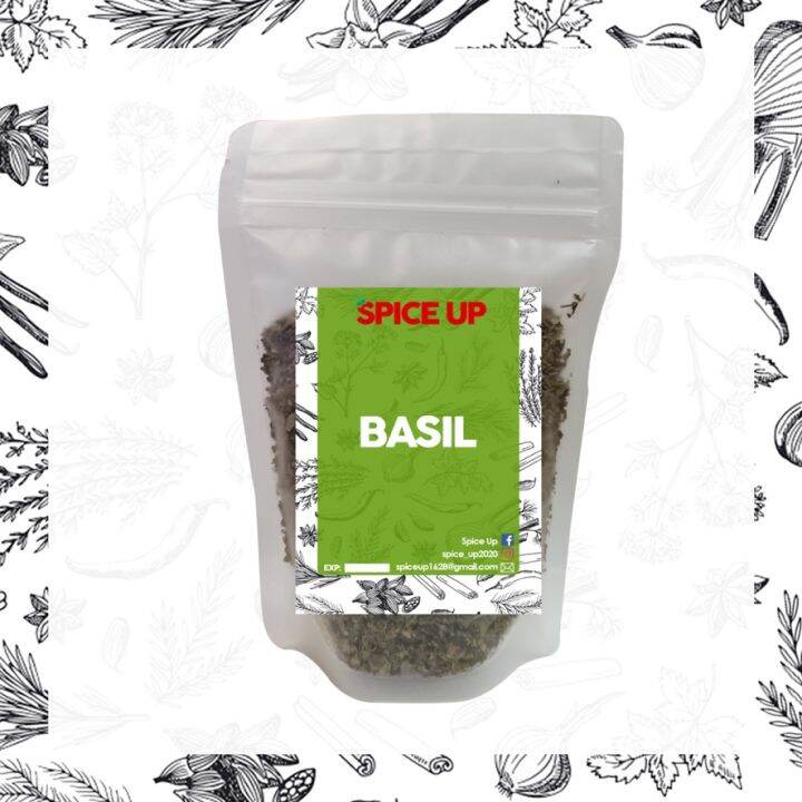 Organic Dried Basil (50g &100g) | Lazada PH