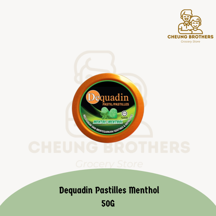 Dequadin Pastilles Menthol 50G | Lazada