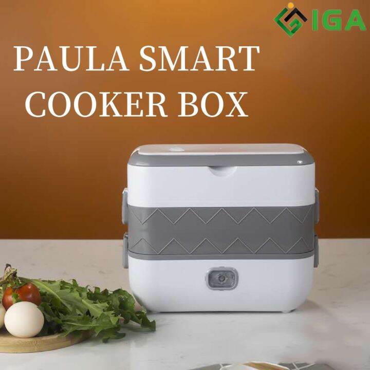 rice cooker PAULA SMART COOKER BOX electric lunch box portable electric ...