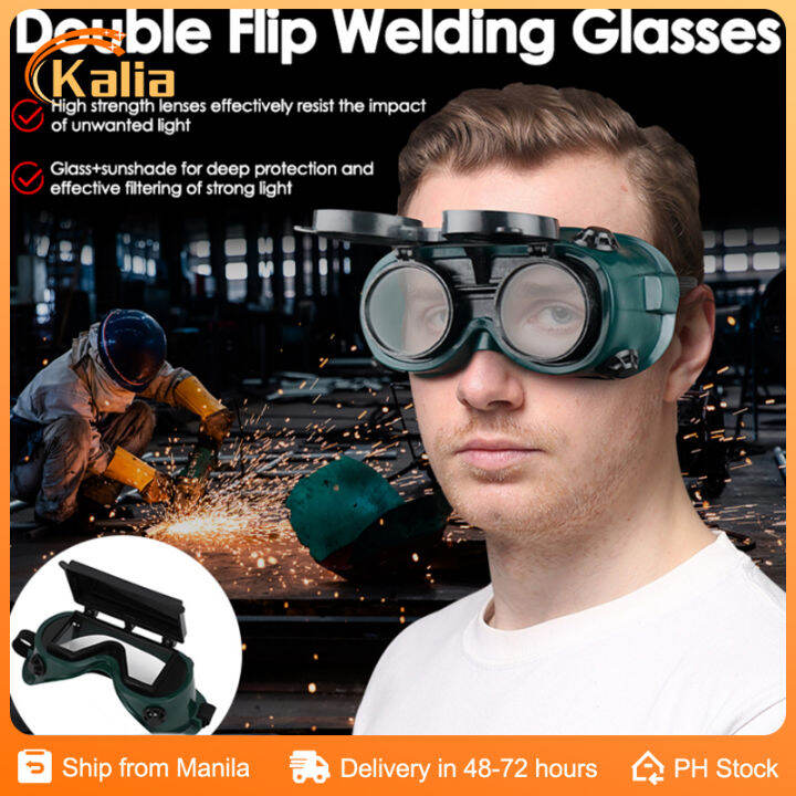 Safety Industrial Welding Goggles Professional Goggles with Flip-Up ...