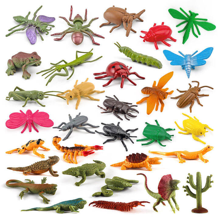 ♞In Stock Wholesale♞New Simulation Mini Insect Model Set Small Moth ...