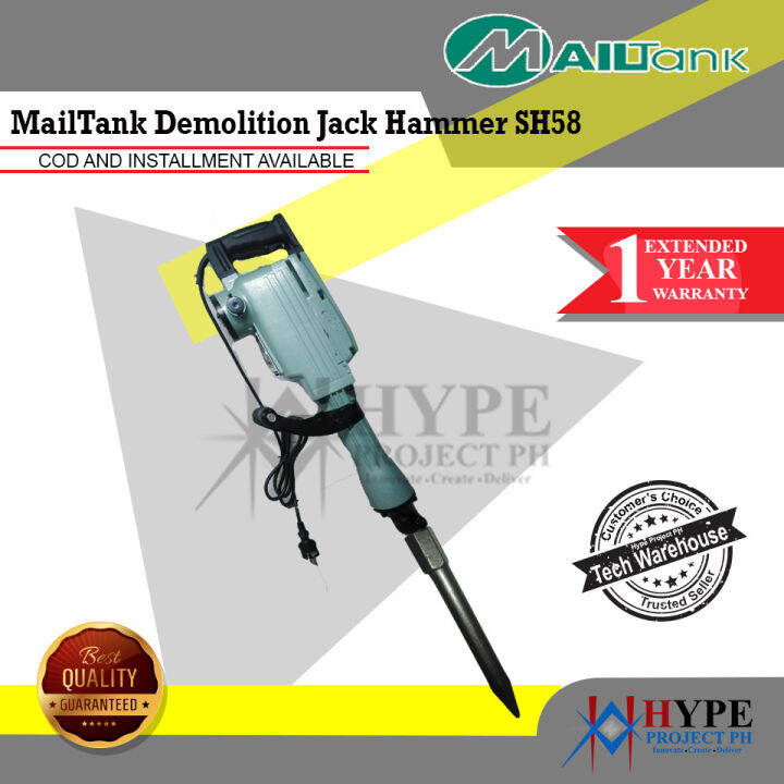 MAILTANK Japan SH-58 Demolition Jack Hammer | Lazada PH
