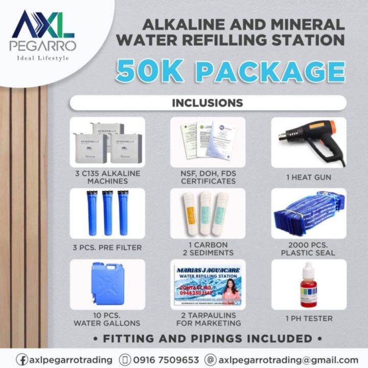 We offer Business Water Station Alkaline and Mineral Water Refilling ...