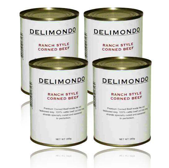 Delimondo Ranch Style Corned Beef set of 4 | Lazada PH