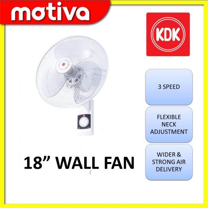 KDK 18" Wall Fan KU-453 | Lazada