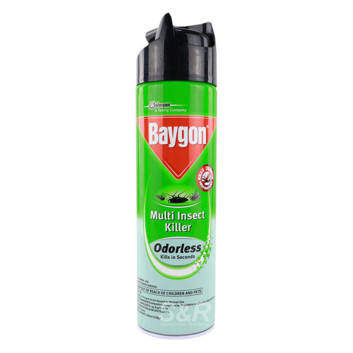 Baygon Multi Insect Killer Odorless 500mL | Lazada PH