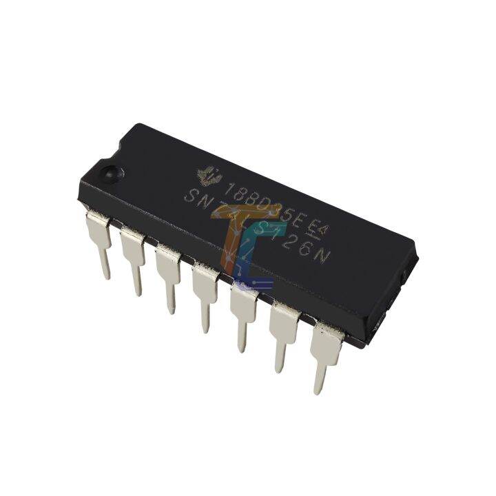 Original 74ls126 dip ic SN74LS126AN 74LS126N 74LS126 LS126 DIP 14P Quad 3 STATE Buffer non ...