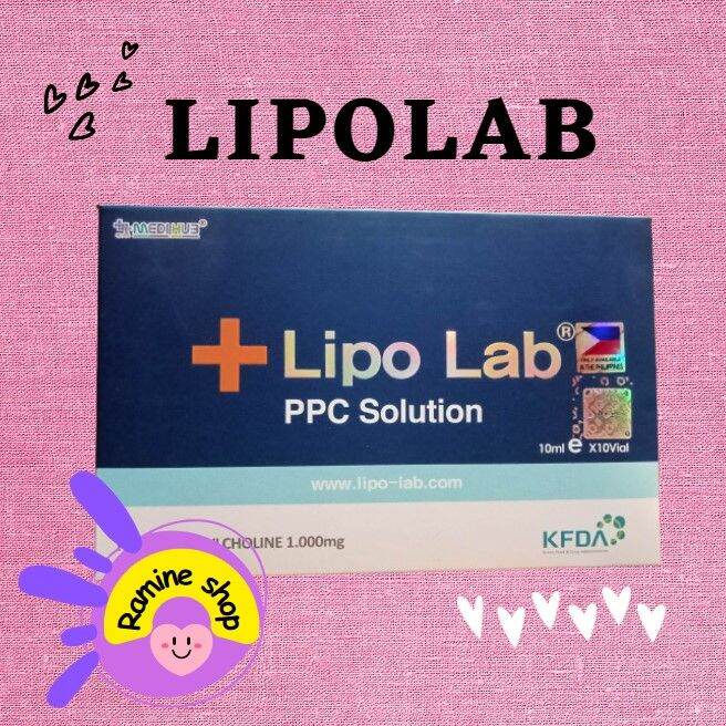 RAMINE LIPO LAB (MESOLIPO) COMPLETE SET WITH FREE SYR!NGE | Lazada PH