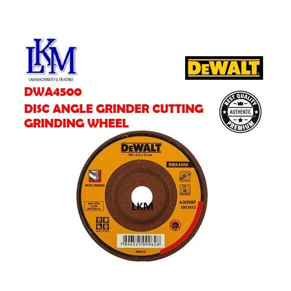 DEWALT DWA4500 Disc Angle Grinder Grinding Cutting Grinding Wheel Fits ...