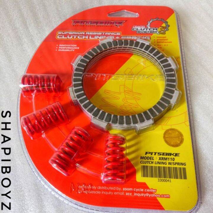 pitsbike racing clutch lining with spring Wave 100 Xrm 110 | Lazada PH