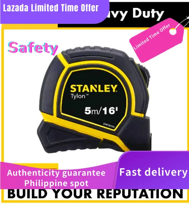 Stanley Steel Tape 5M Measuring Tape Tape Measure Metro 5meter ...