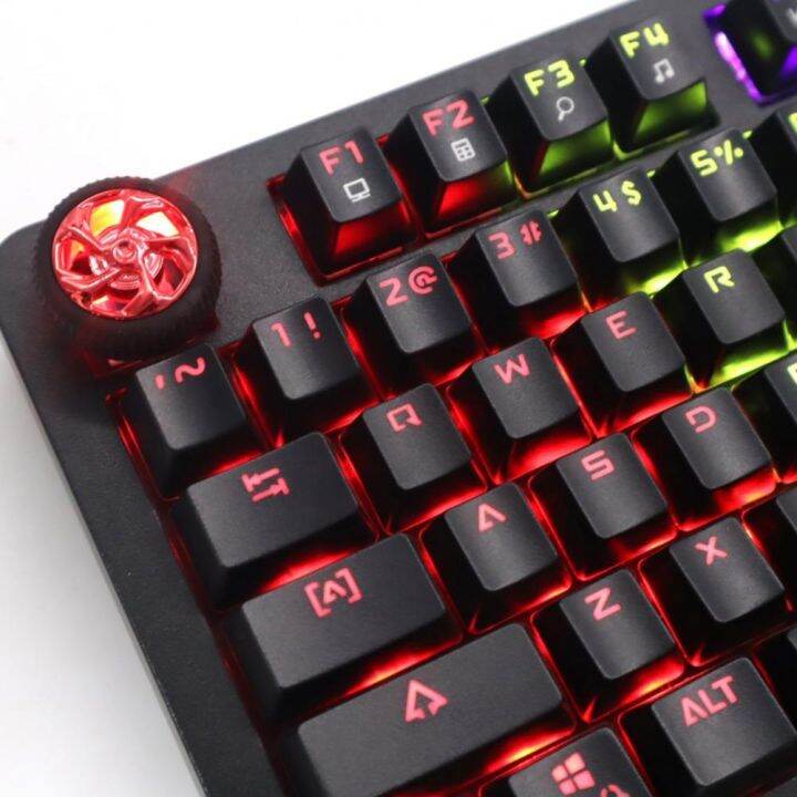 Backlight Rotatable Keycap Relief Hot Wheel Shape ESC Keycap Mechanical ...
