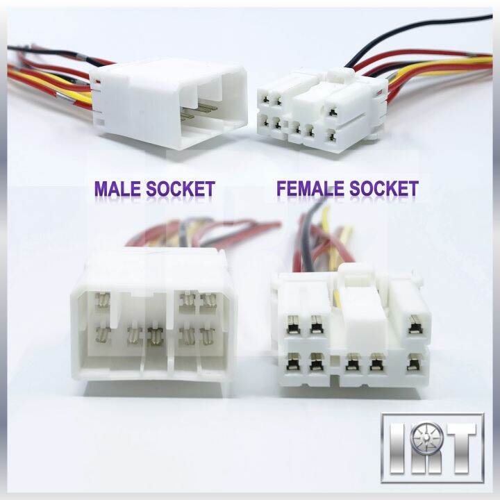 8 Pin Fuel Pump Socket Waja Proton Soket Kereta Enjin Connector Engine ...