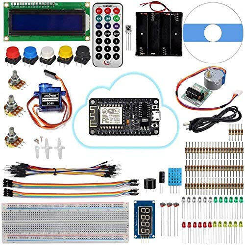 OSOYOO NodeMCU IOT Starter kit Open Source Programming Learning with NodeMCU ESP8266 WiFi ...
