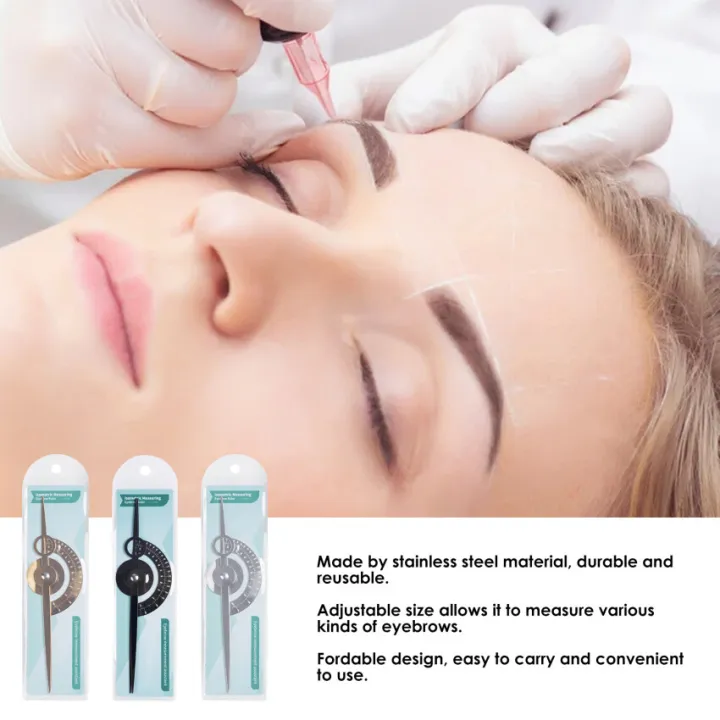 Professional Stainless Steel Isometric Golden Ratio Measurement Ruler ...