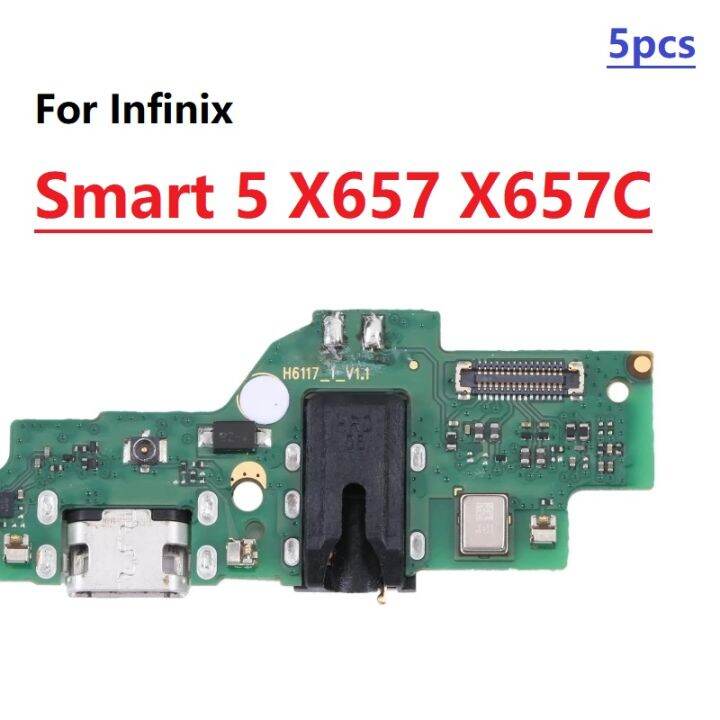 USB Charging Port Dock Connector Board Flex Cable For Infinix Smart 5 ...