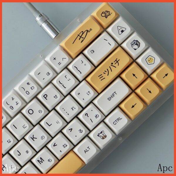 [keycap ไทย] Honey milk customized keycaps XDA height PBT 137key keycap ...